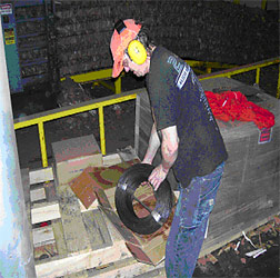 Transport and installation of bailing wire coil on baler | Occupational ...